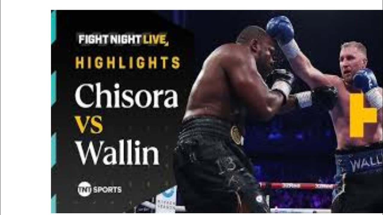 DEREK CHISORA VS. OTTO WALLIN. AFTERMATH. - YouTube