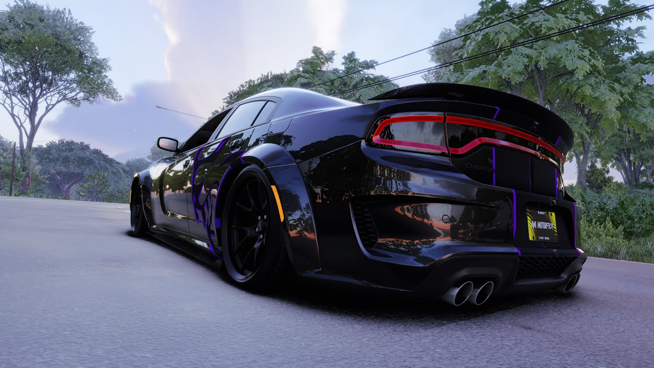 First Ever Slammed Hellcat In The Crew Motorfest - YouTube