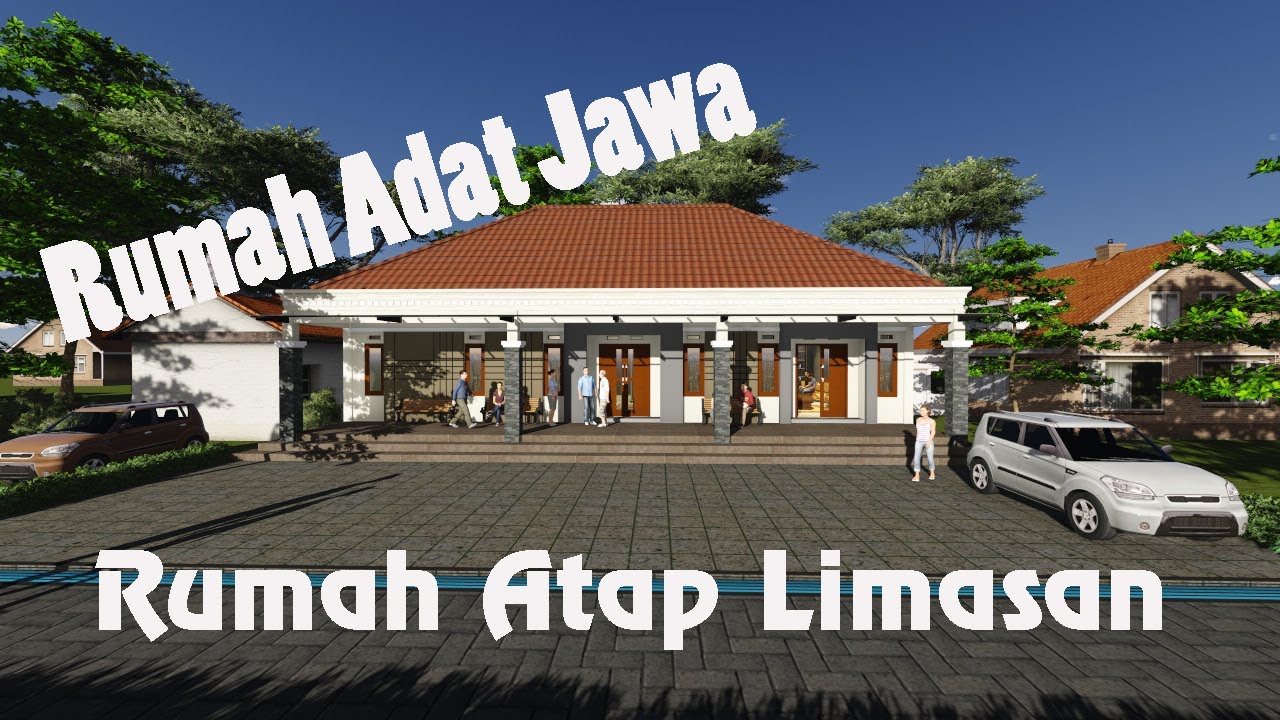 Design exterior & Interior rumah limasan - YouTube