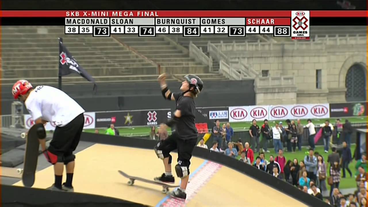 Tom Schaar first-ever 1080 in Competition - ESPN X Games - YouTube