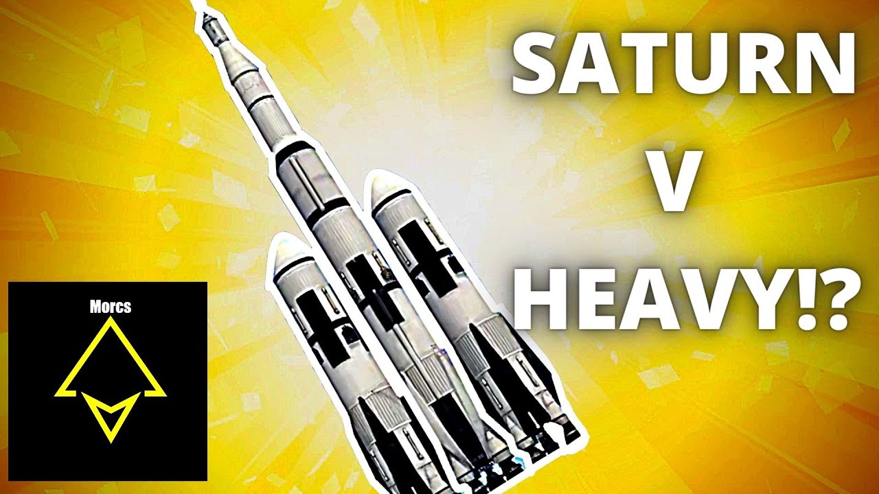 KSP SATURN V HEAVY! If it Ain't Reusable it Ain't Beautiful | Kerbal ...