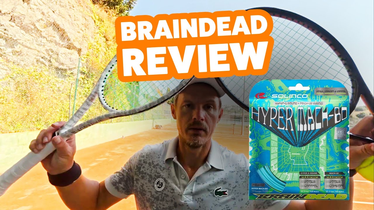This string hybrid is Braindead x Solinco (includes GIVEAWAY) - YouTube