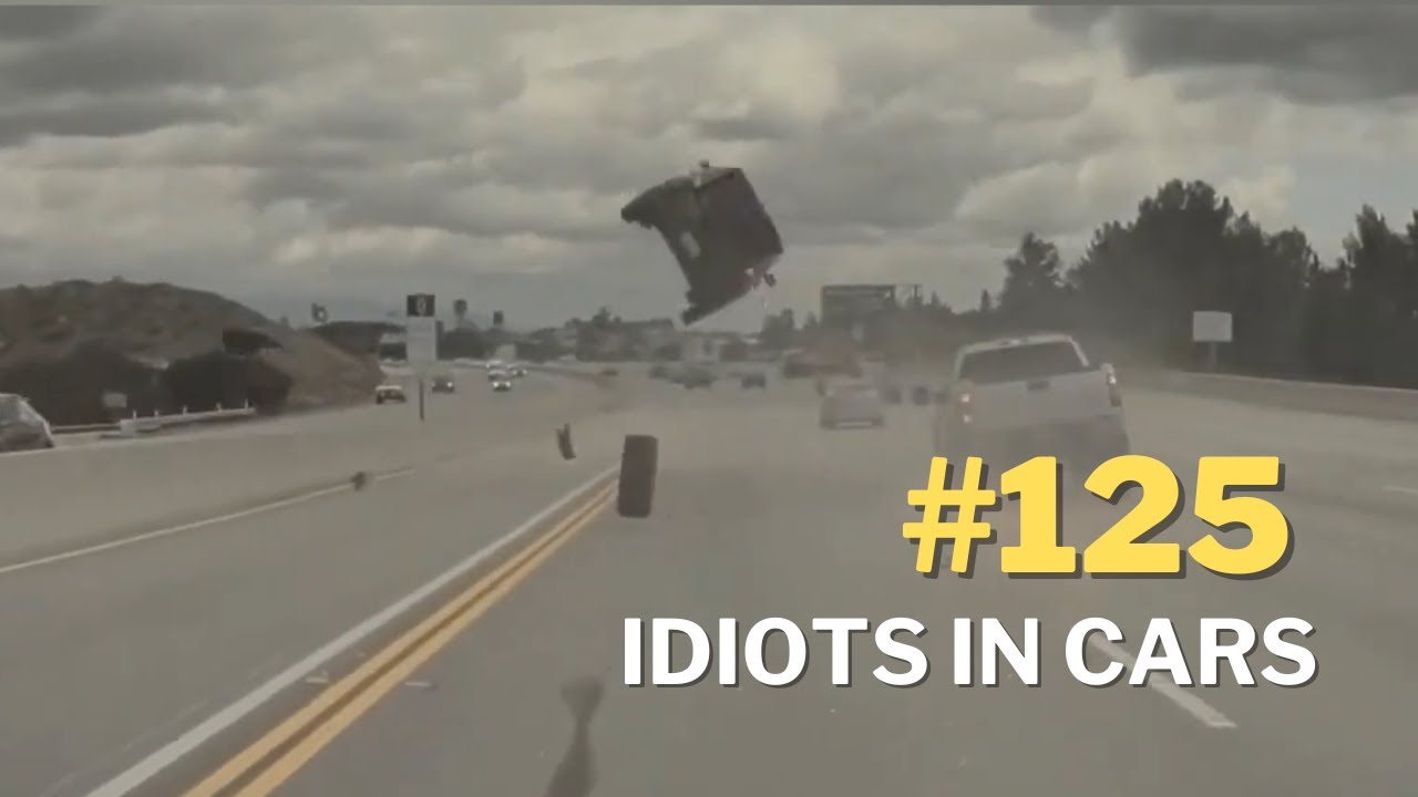 Ultimate Idiots in Cars #125 Car crashes caught on Camera - YouTube