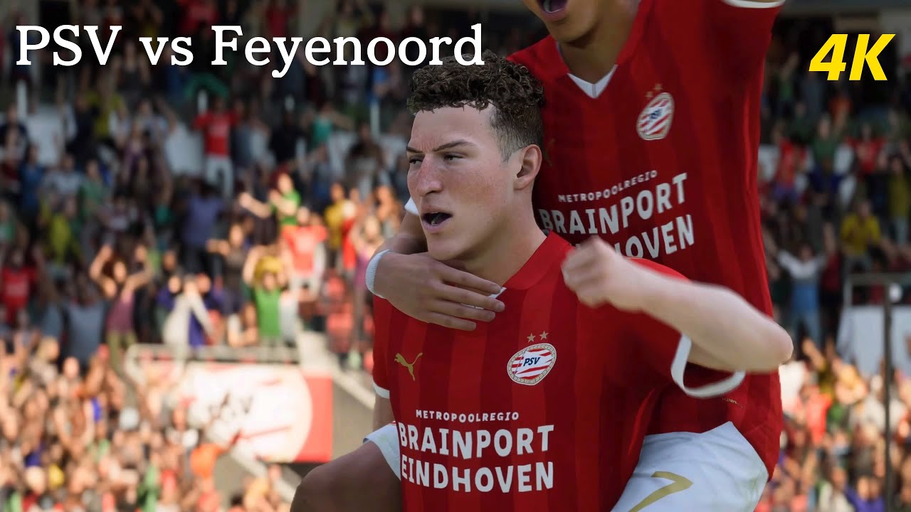 FC 24 Gameplay [PS5 4K] PSV vs Feyenoord-eredivisie [EA SPORTS] - YouTube