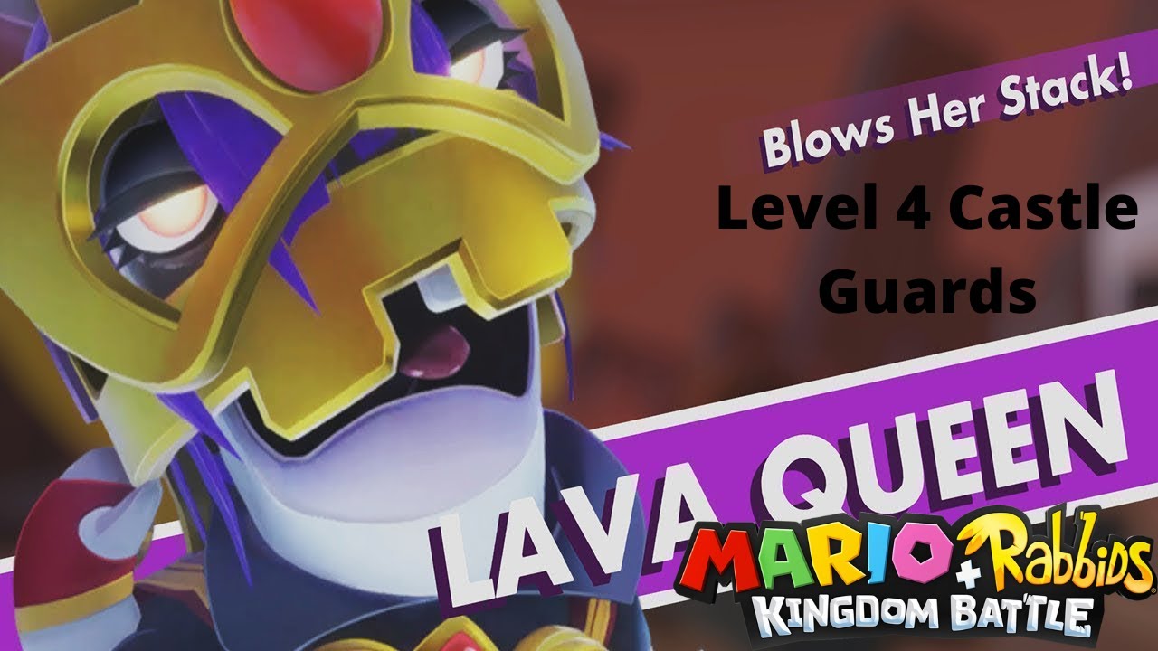 Mario + Rabbid Kingdom Battle Castle Guards - YouTube
