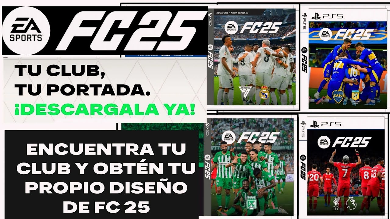COMO TENER tu PORTADA de EQUIPO FAVORITO EA FC 25 - YouTube