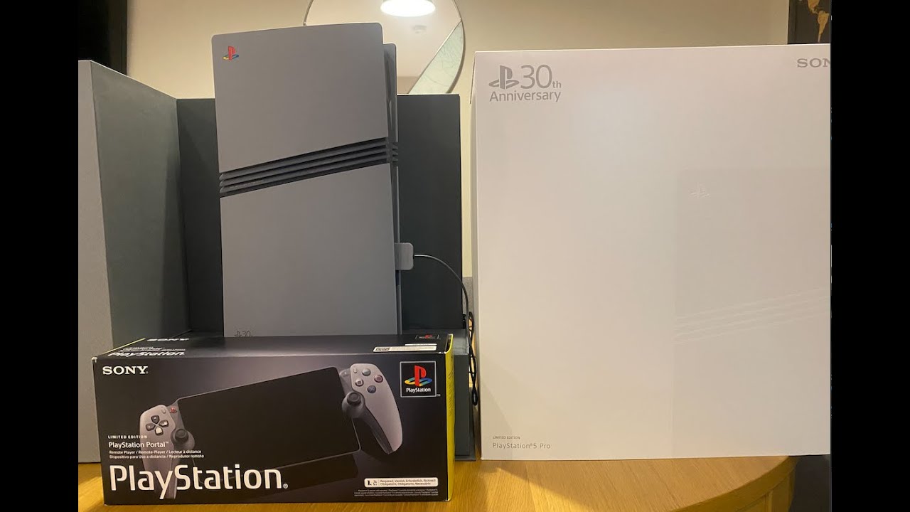 PS5 Pro 30th Anniversary Unboxing (PS5 Pro, Portal, Dualsense & More ...