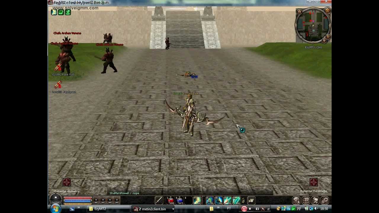 Metin2 PVP ninja arco - YouTube