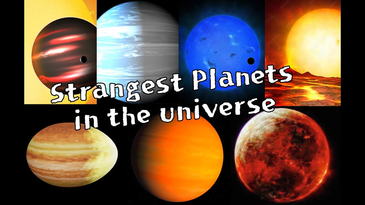 Strangest planets in the known universe - YouTube