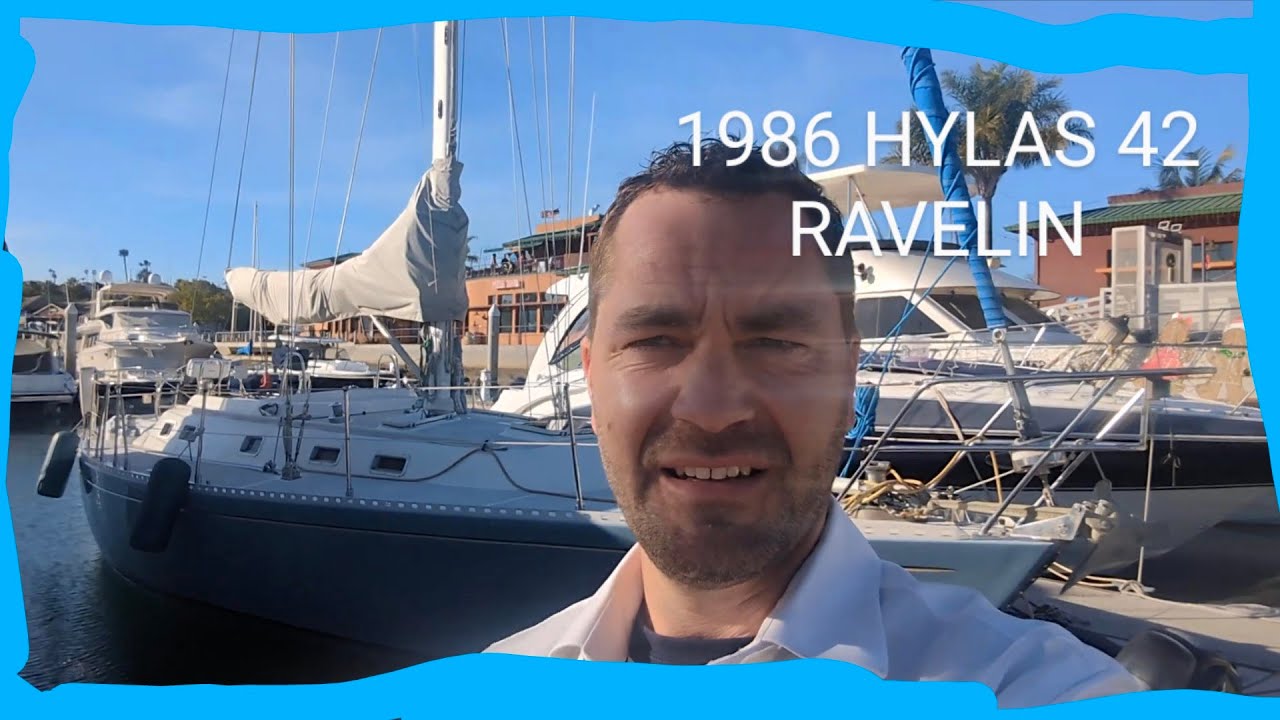 Explore The Globe On A 1986 Hylas 42 Sailboat In San Diego *SOLD* ⛵☀️ ...