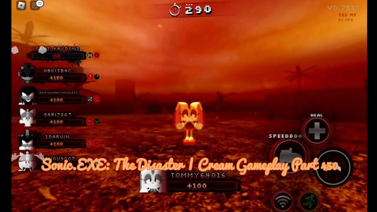 Sonic.EXE: The Disaster | Cream Gameplay Part 450 - YouTube