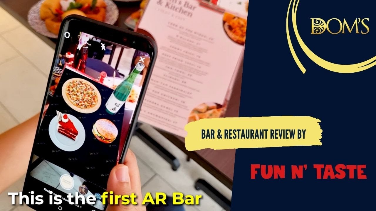 First Augmented Reality(AR) Bar in KL Promo Video by Fun N Taste - YouTube