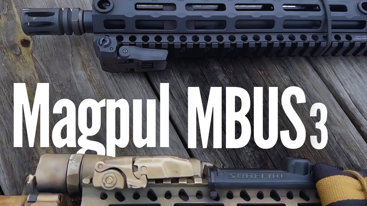 Magpul MBUS 3 Review | Backup Sight Perfection - YouTube