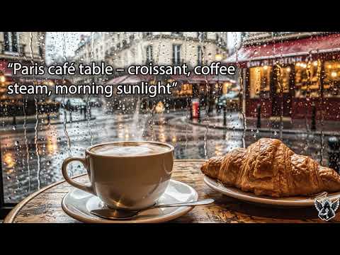 Paris Café Ambience ☕Relaxing  Café Music Coffee Shop Background Music (3 Hours) #telifsizmüzik