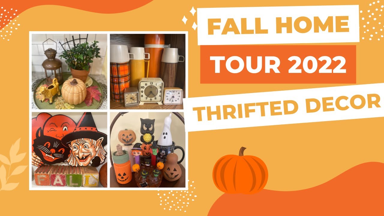 Fall 2022 Home Tour~Thrifted Home Decor! Fall Decorating! Budget ...