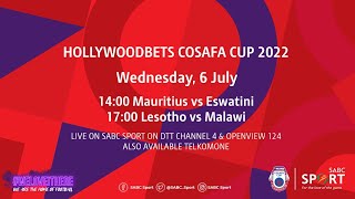 COSAFA CUP 2022 | Mauritius vs Eswatini by @SABC Sport - eDayFm