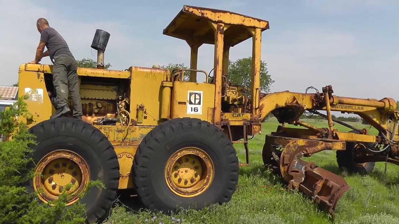 16 Motorgrader Start - YouTube