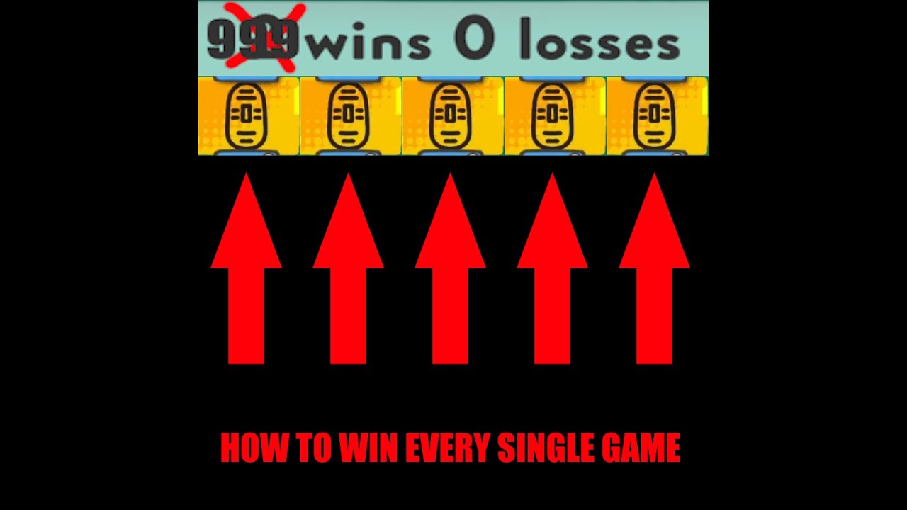How to win every single game - YouTube