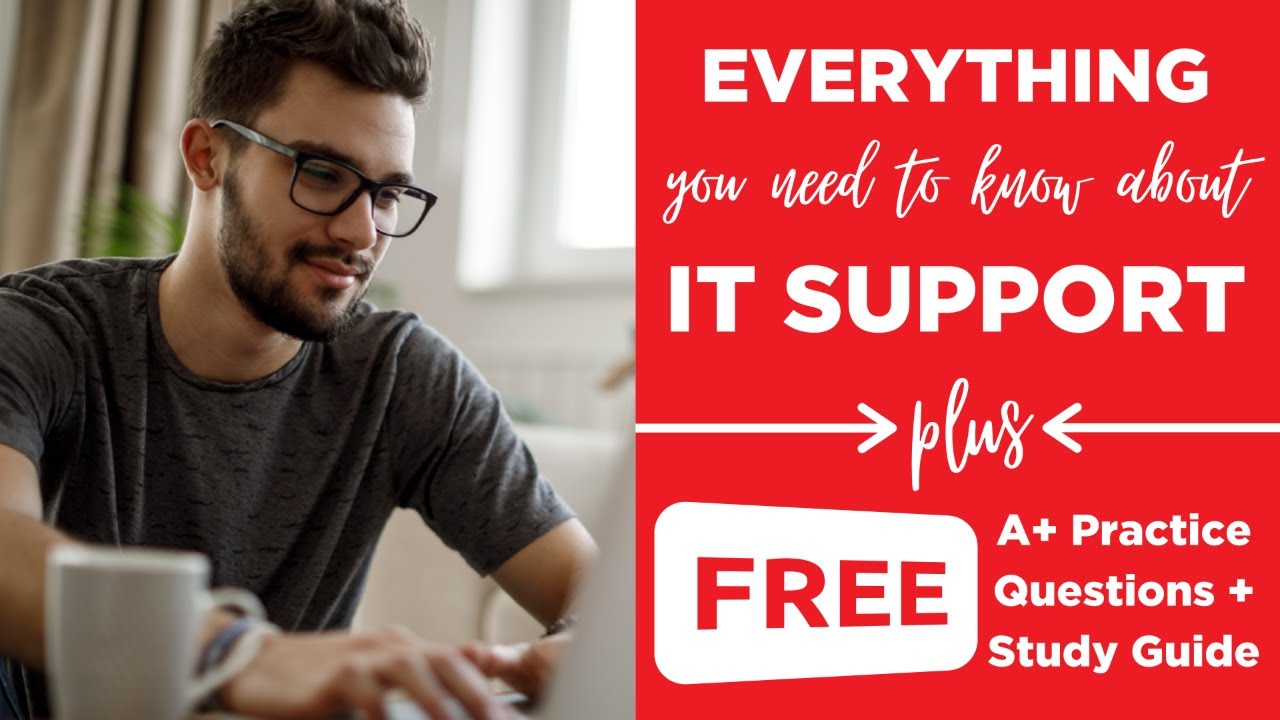 IT Career Paths: All About IT Support (with more FREE resources!) - YouTube