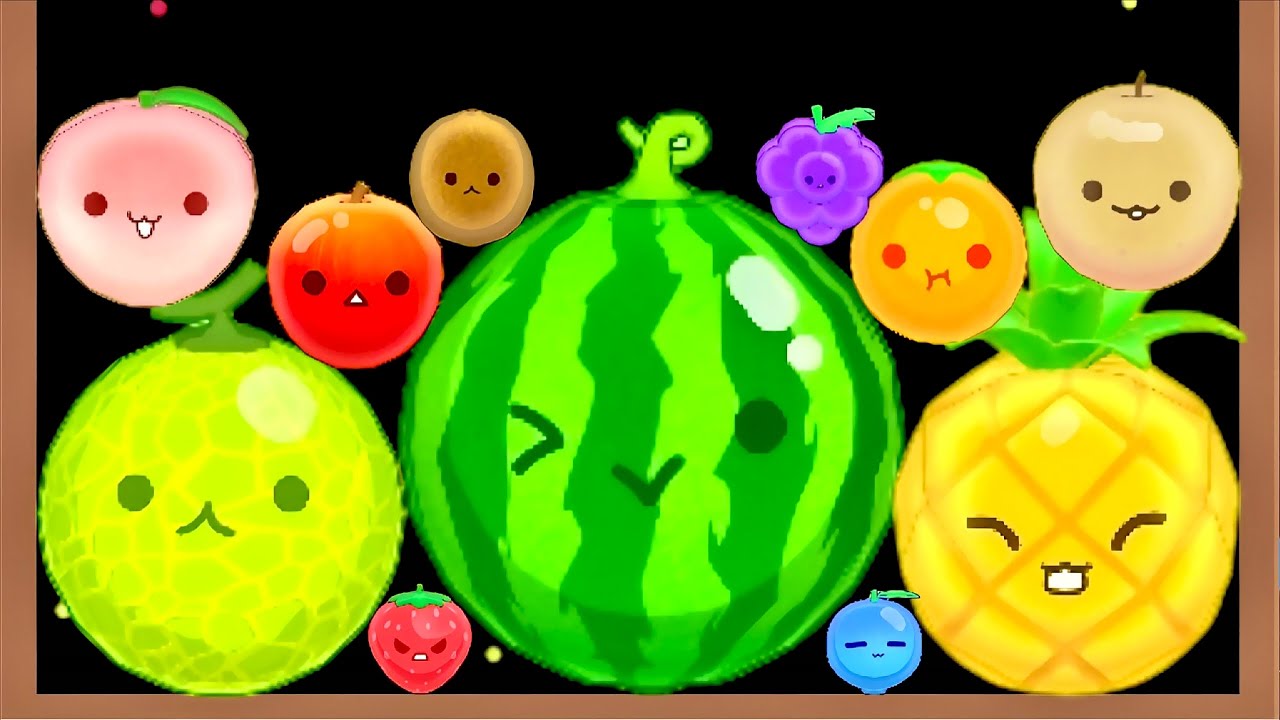 Watermelon Fruity Shoot Merge Game - Level Up Satisfying ASMR Gameplay ...