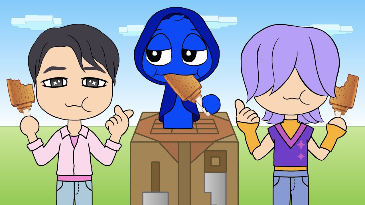 Huntrix in Minecraft cartoon Ep 3 - Minecraft food - YouTube