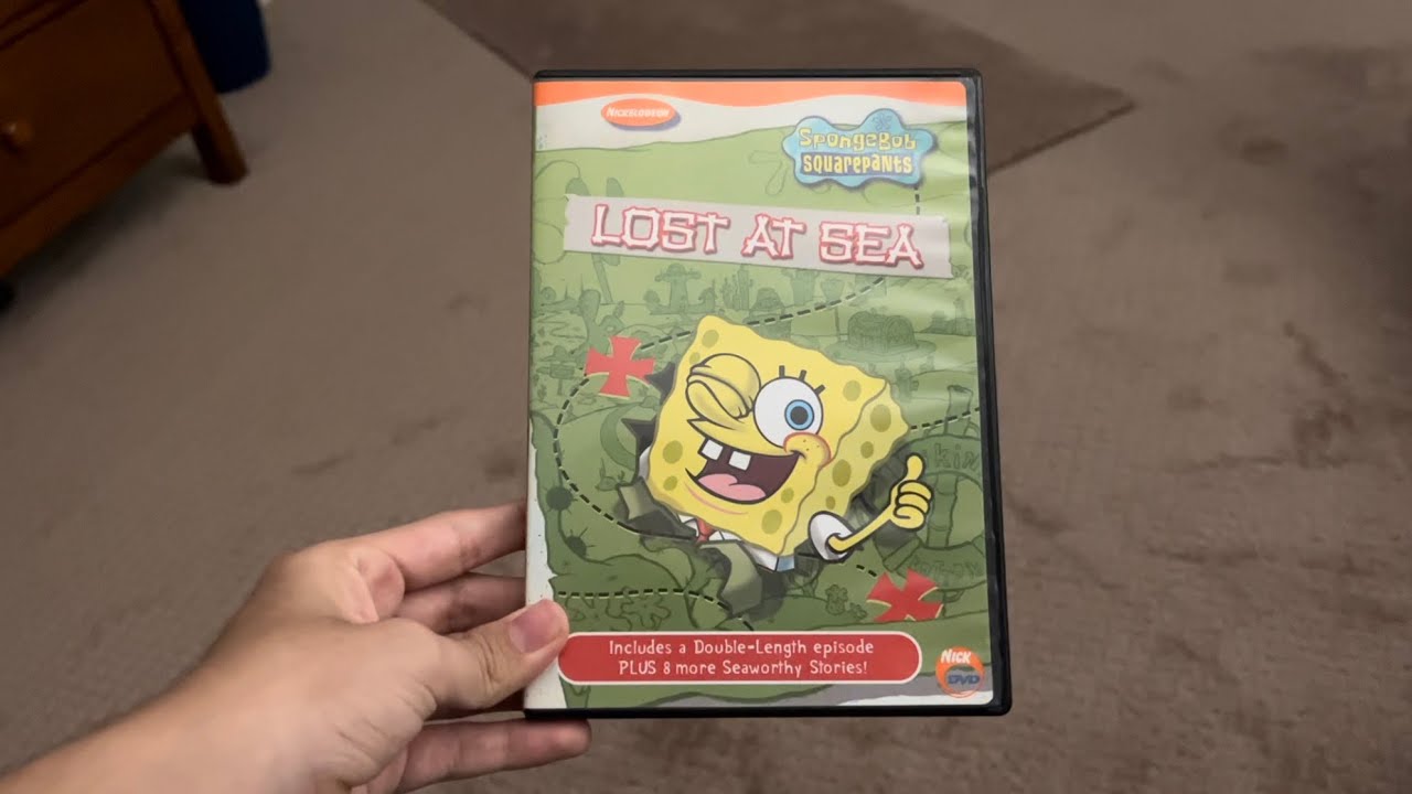 Opening to SpongeBob SquarePants: Lost At Sea 2003 DVD - YouTube