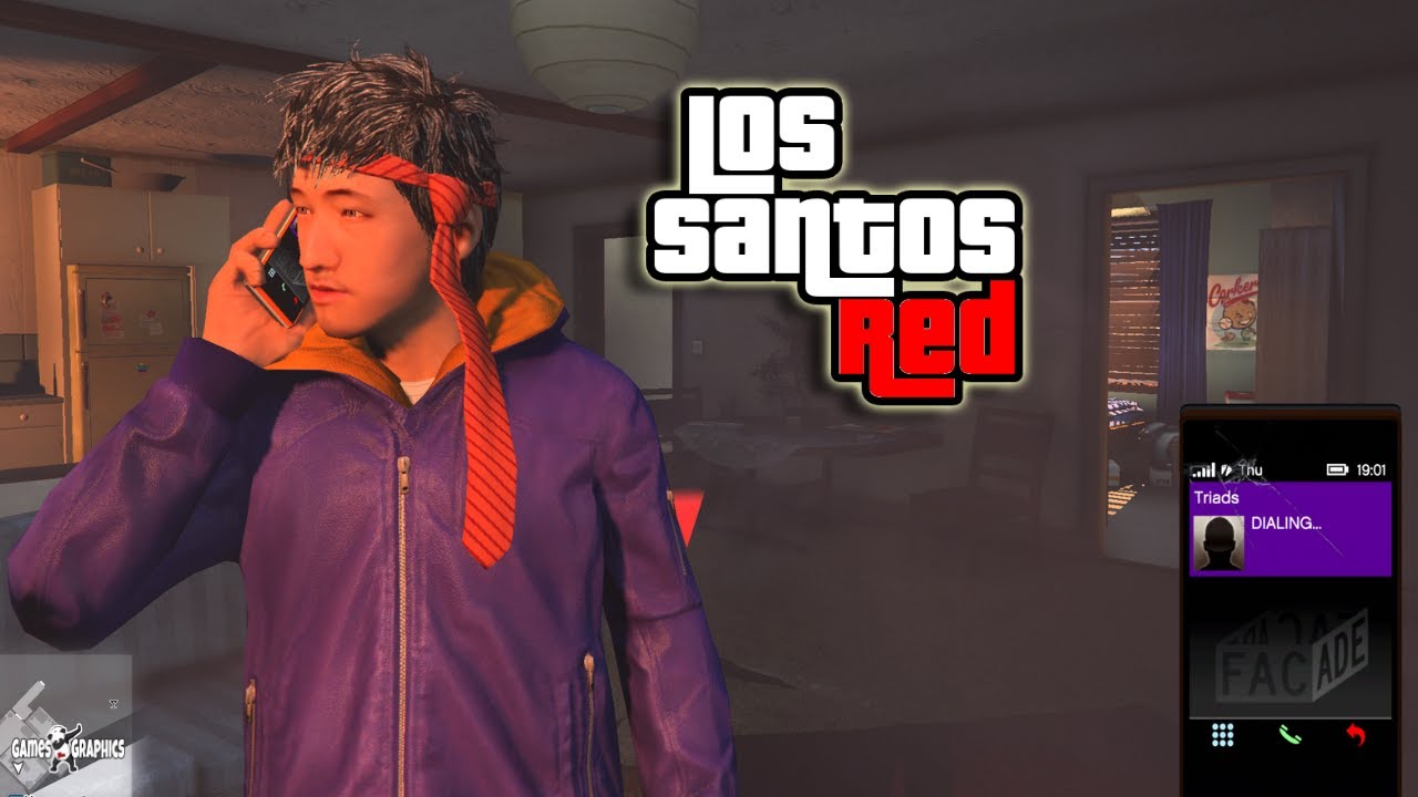 GTA 5 Los Santos RED Alpha #2 (MODS) - YouTube