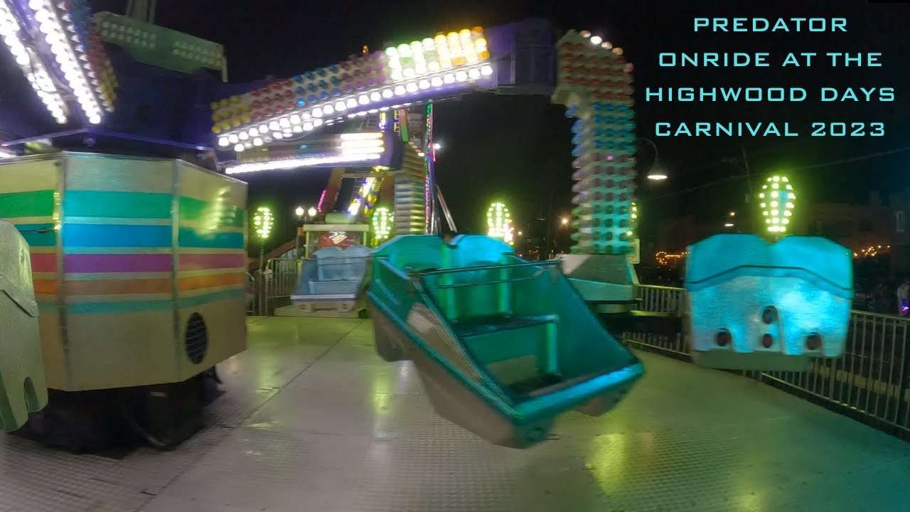 Predator Onride At The Highwood Days Carnival 2023 - YouTube