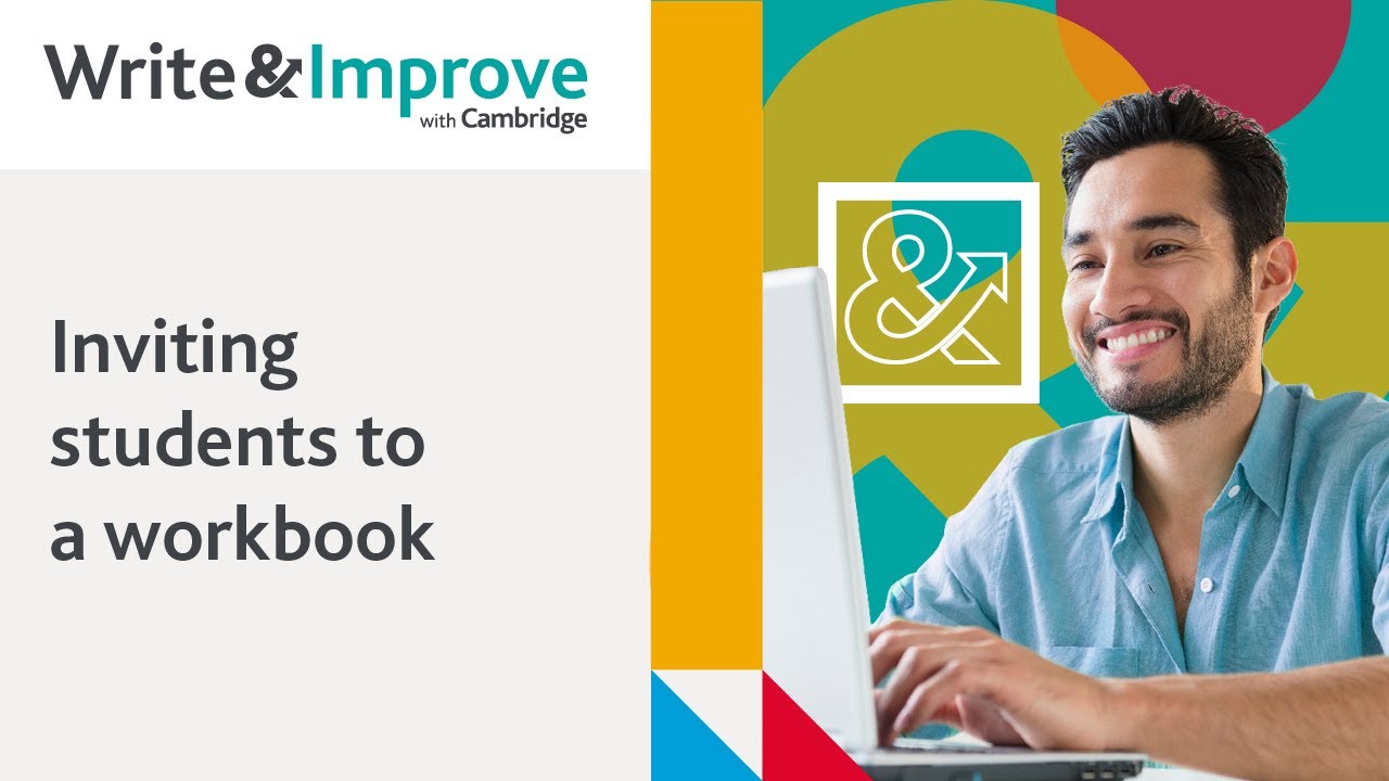 Inviting students to a workbook in Write & Improve - YouTube
