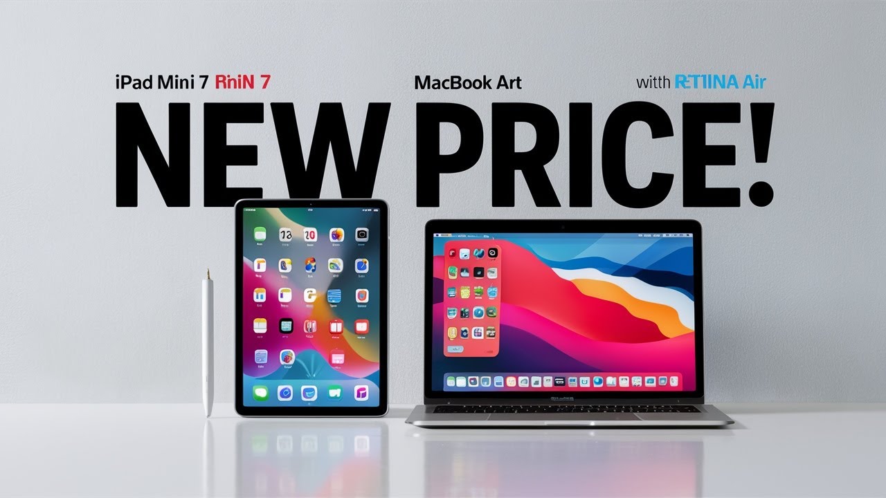 iPad Mini 7 Unveiled - A17 Pro Chip and Stunning New Colors! - YouTube