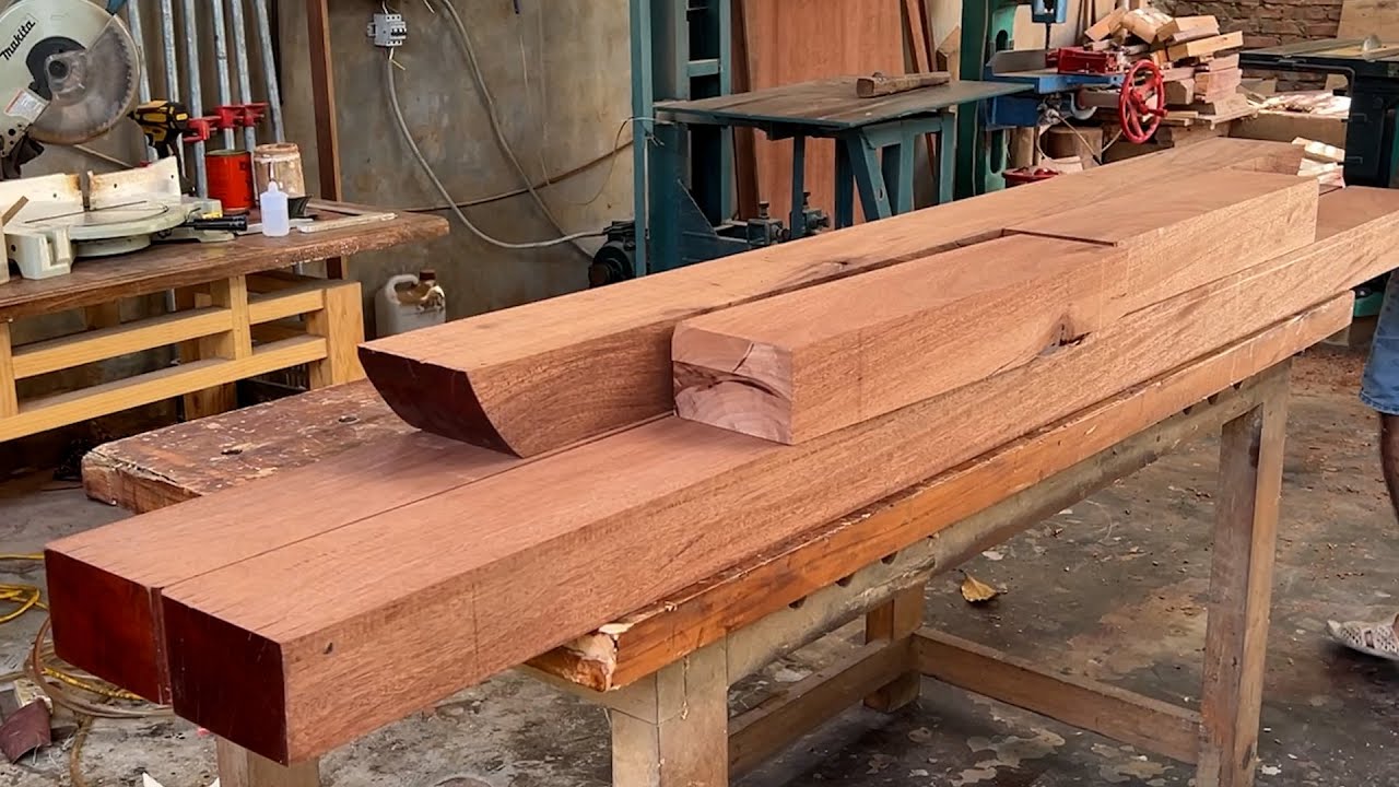 Neoclassical Revival: Neoclassical Farm Bench Design From Natural Red ...
