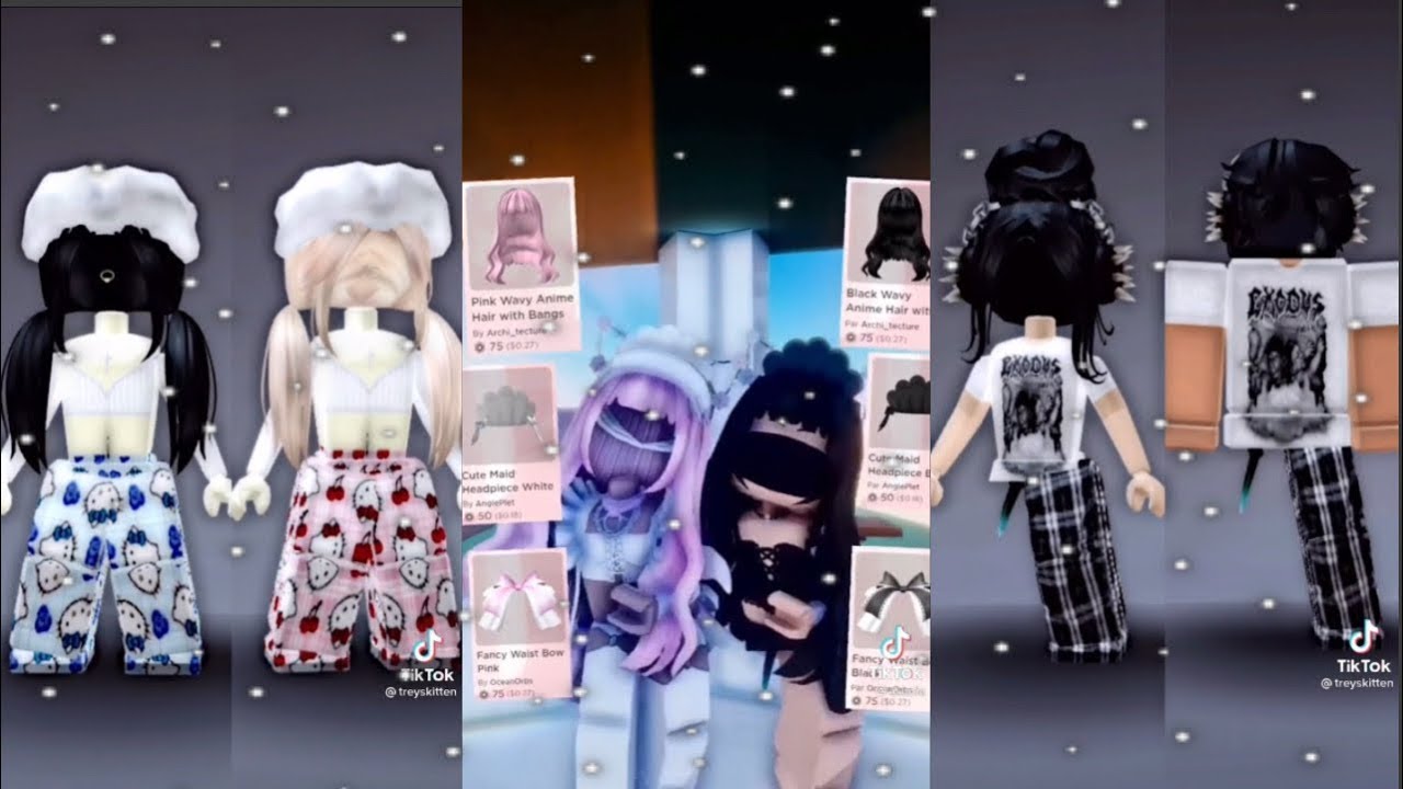 Roblox Hair Combos TikTok Compilation (Part 3) - YouTube