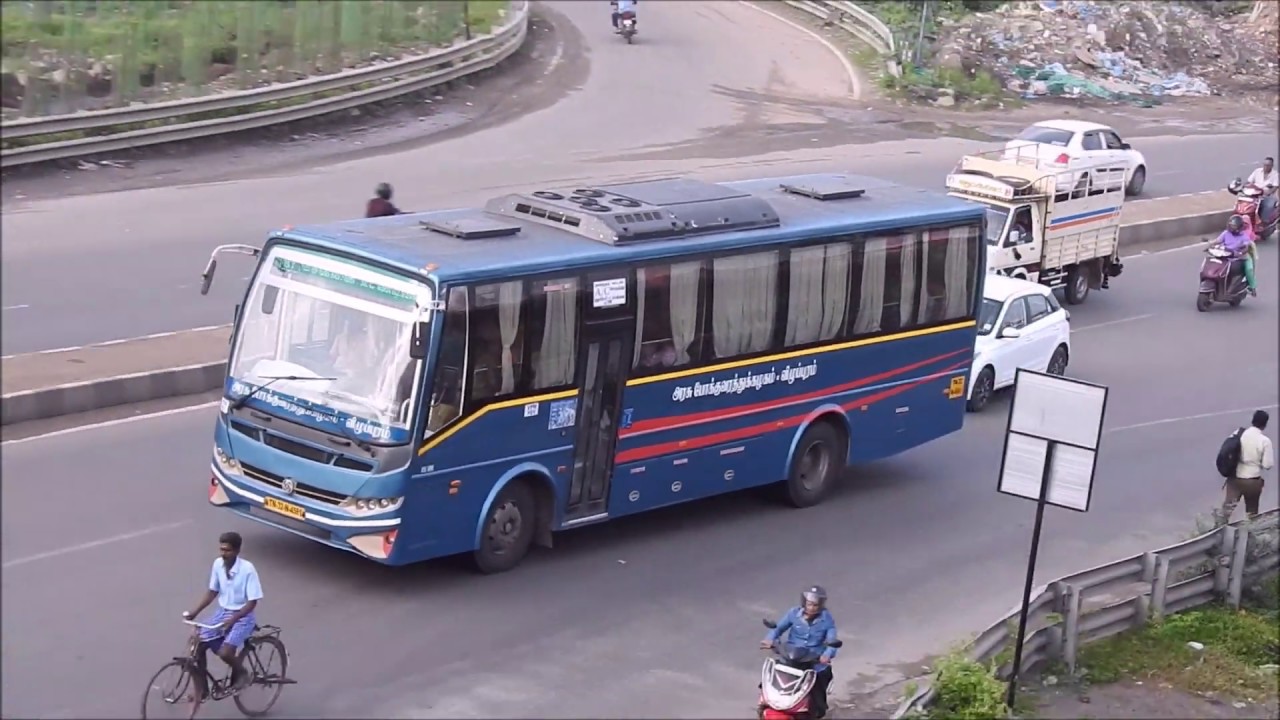 TNSTC Economy AC buses to Chennai - YouTube