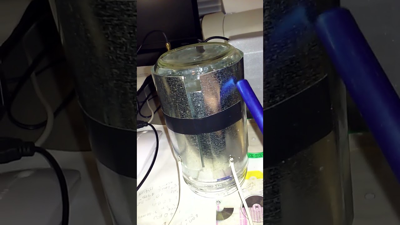 Ultimate HV Glass Jar Capacitor for MLA - YouTube