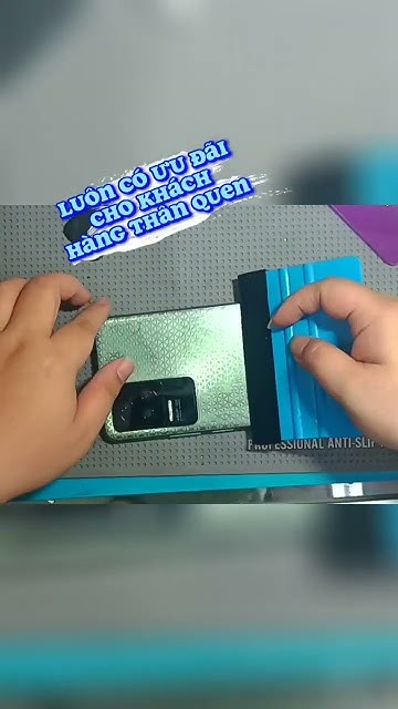 Miếng dán PPF 3D Ánh Kim cho lưng máy điện thoại - YouTube