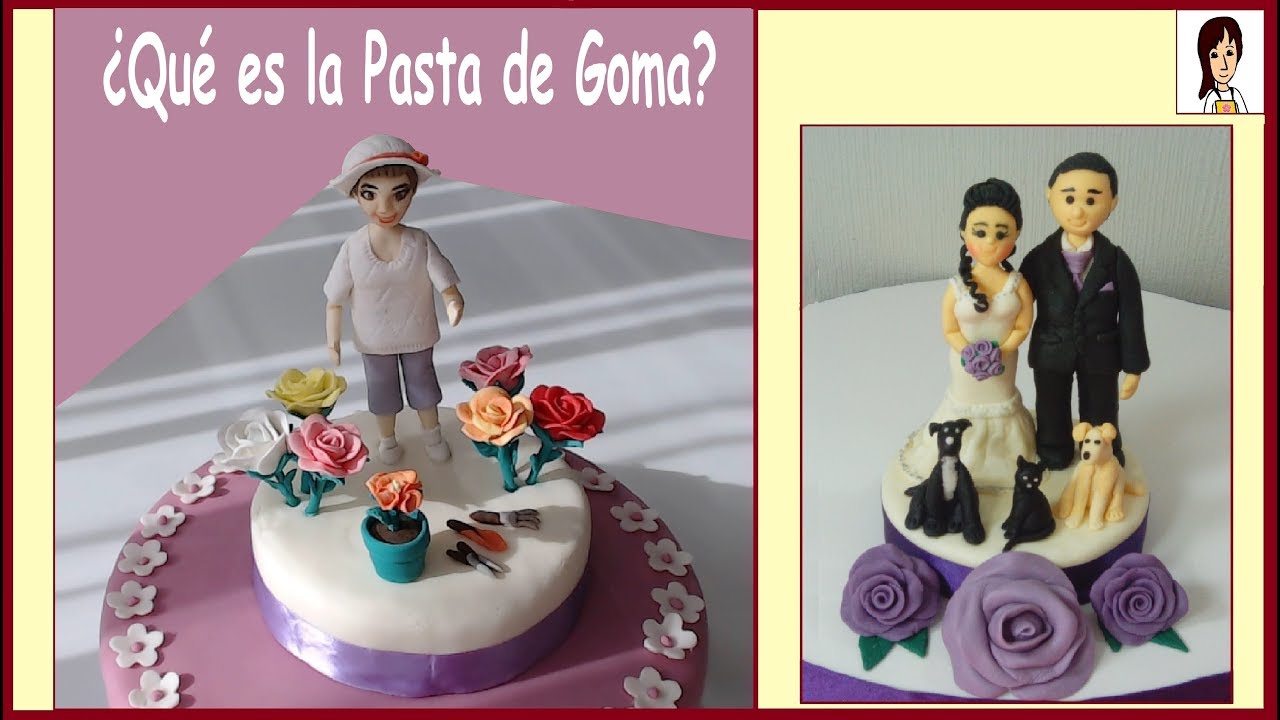 Que es la Pasta de goma? Para que y como se usa? CMC - gum paste ...