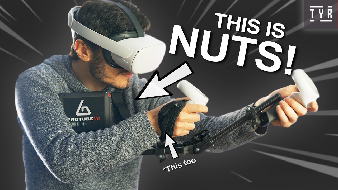 This Accessory makes you Feel the RECOIL in VR! - YouTube
