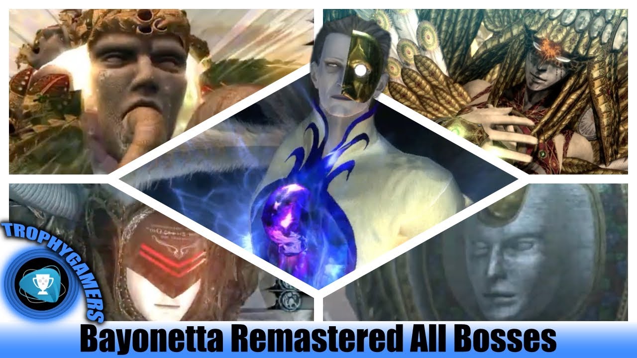 Bayonetta Remastered All Bosses - YouTube