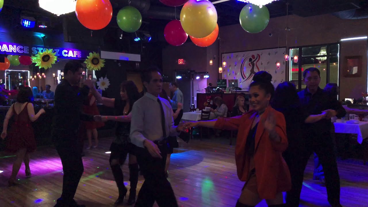 Dance practice at Cafe Moda And Dance Starz Cafe - YouTube