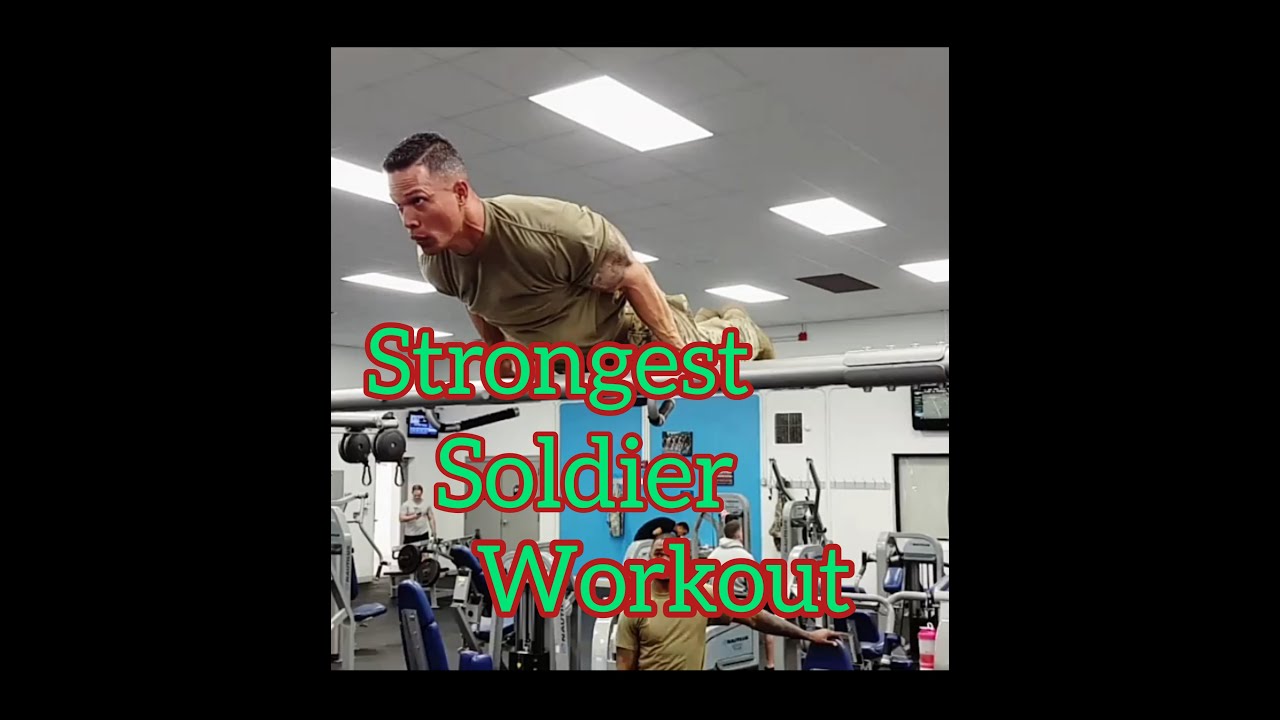Soldier--One man Army //workout video //strongest soldier workout - YouTube