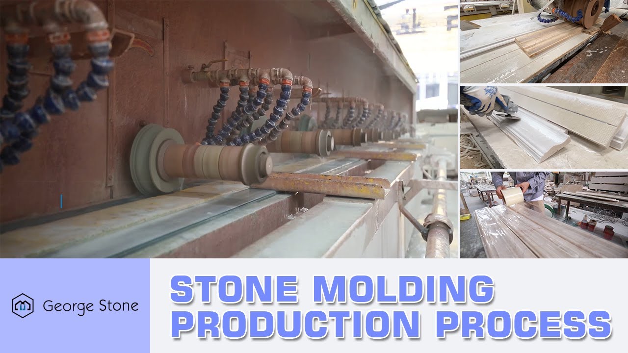 Stone Molding Production Process Factory - George Stones - YouTube