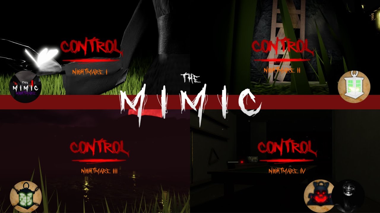 The mimic | control nightmare 1-4 | full walkthrough - YouTube
