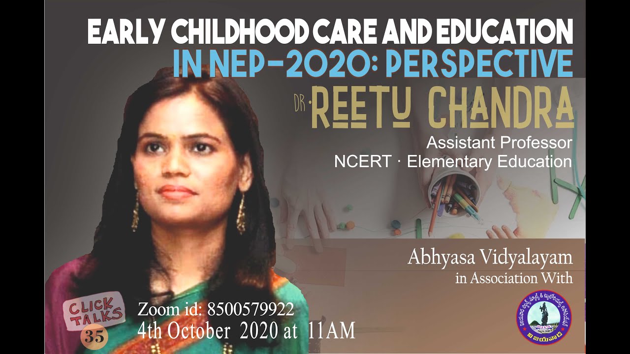 Click Talk 35. Introduction of the guest : Dr. Reetu Chandra, Asst ...