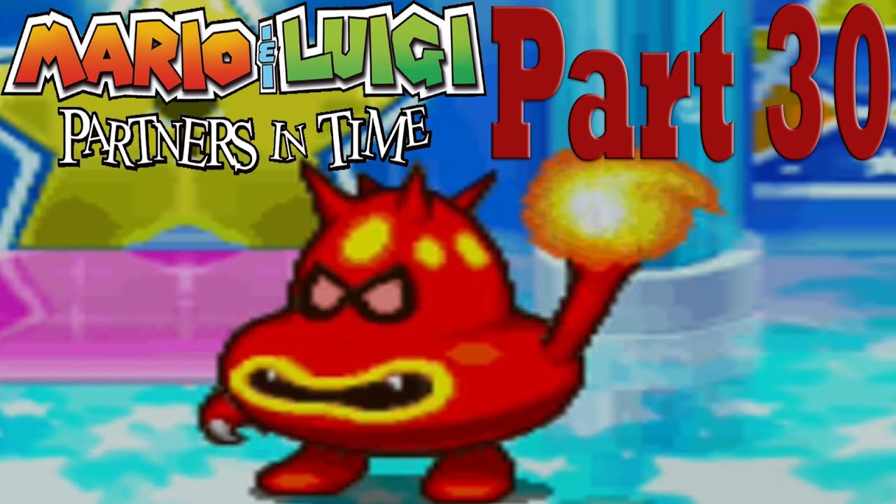 Mario & Luigi: Partners in Time [Part 30] Elder Shrooboid Fire Power ...