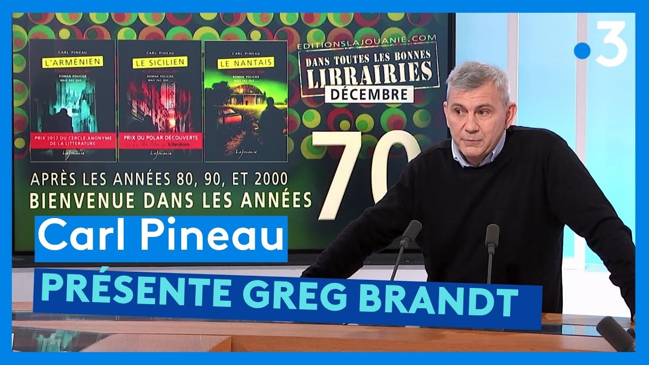Carl Pineau, l'auteur nantais nous présente Greg Brandt - YouTube