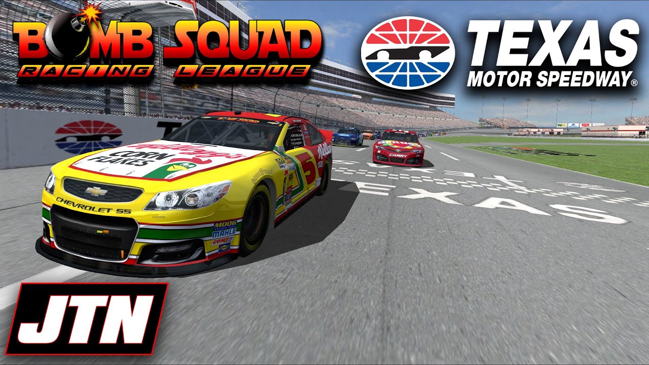 Bomb Squad Racing Cup Series | Texas Motor Speedway | NR2003 - YouTube