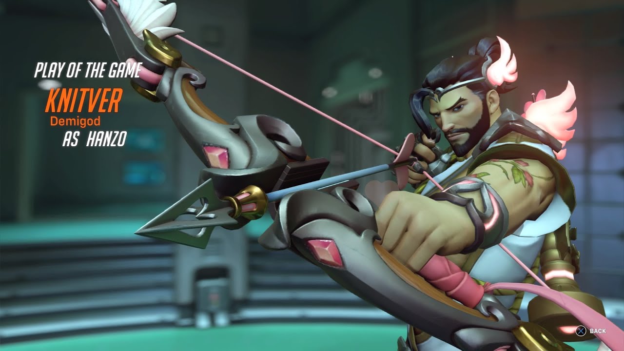 Overwatch 2 - My Hanzo Cupid First POTG - YouTube