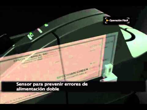 Lectora de Cheques Epson TM-S1000 - YouTube