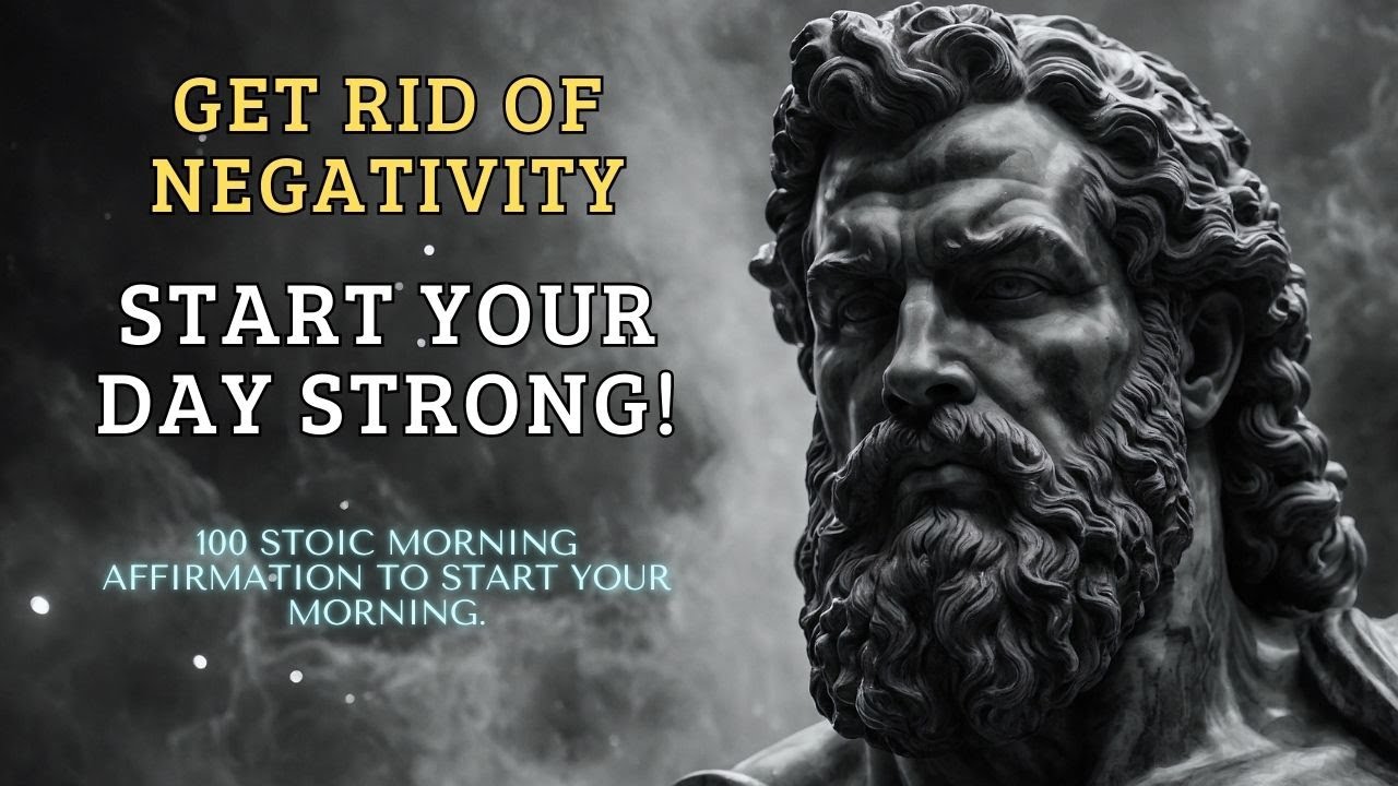 The MOST Powerful Stoic Morning Affirmations - YouTube
