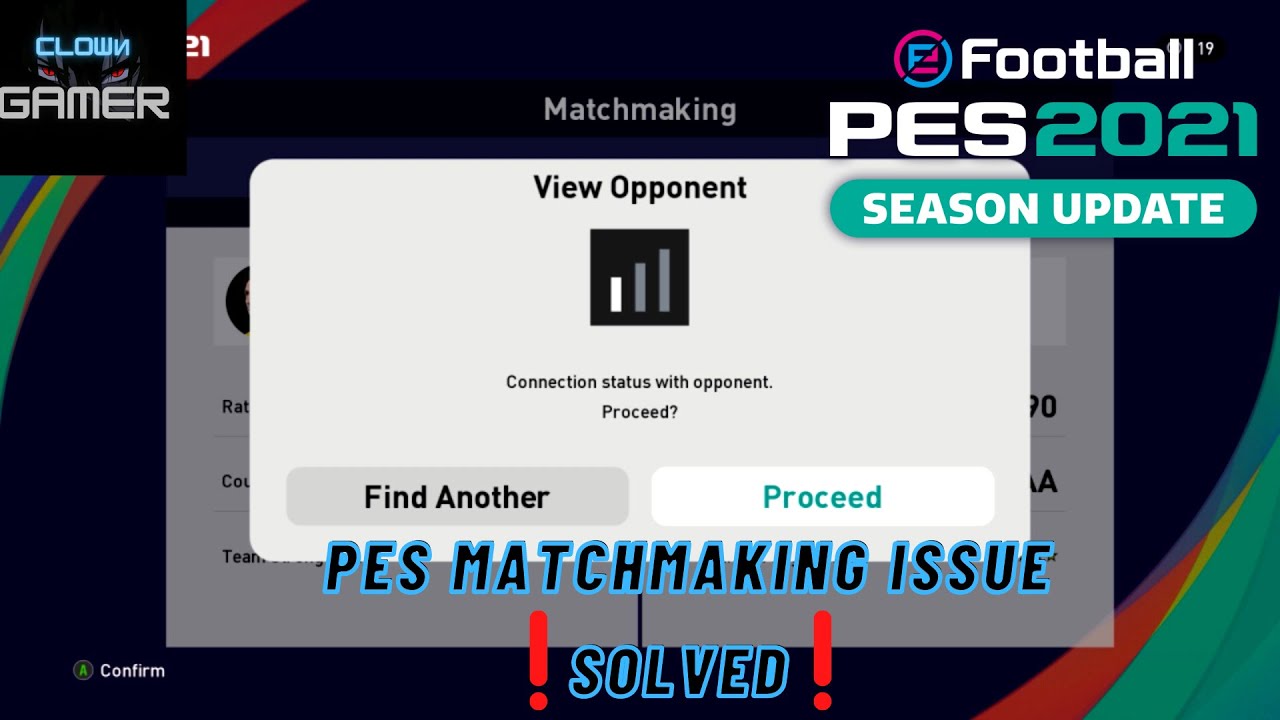 Pes 2021 Pc Online Matchmaking Solution | Tips - YouTube